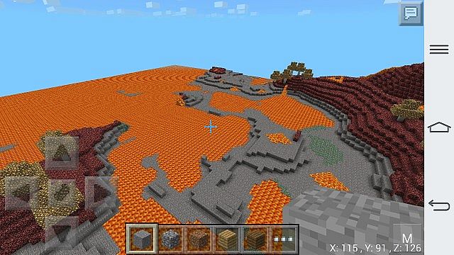 Nether World (MCPE 0.8.1) Minecraft Map