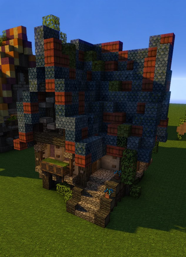 Creative/Colorful Houses Minecraft Map