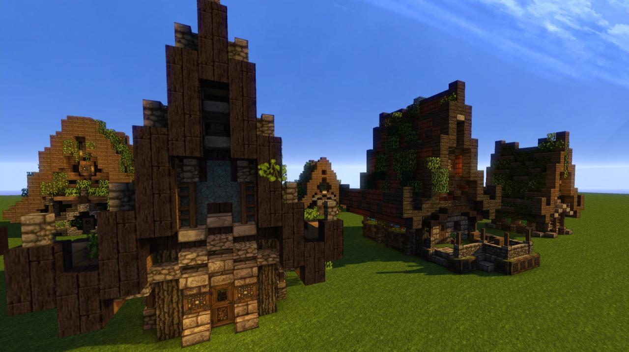 Creative/Colorful Houses Minecraft Map