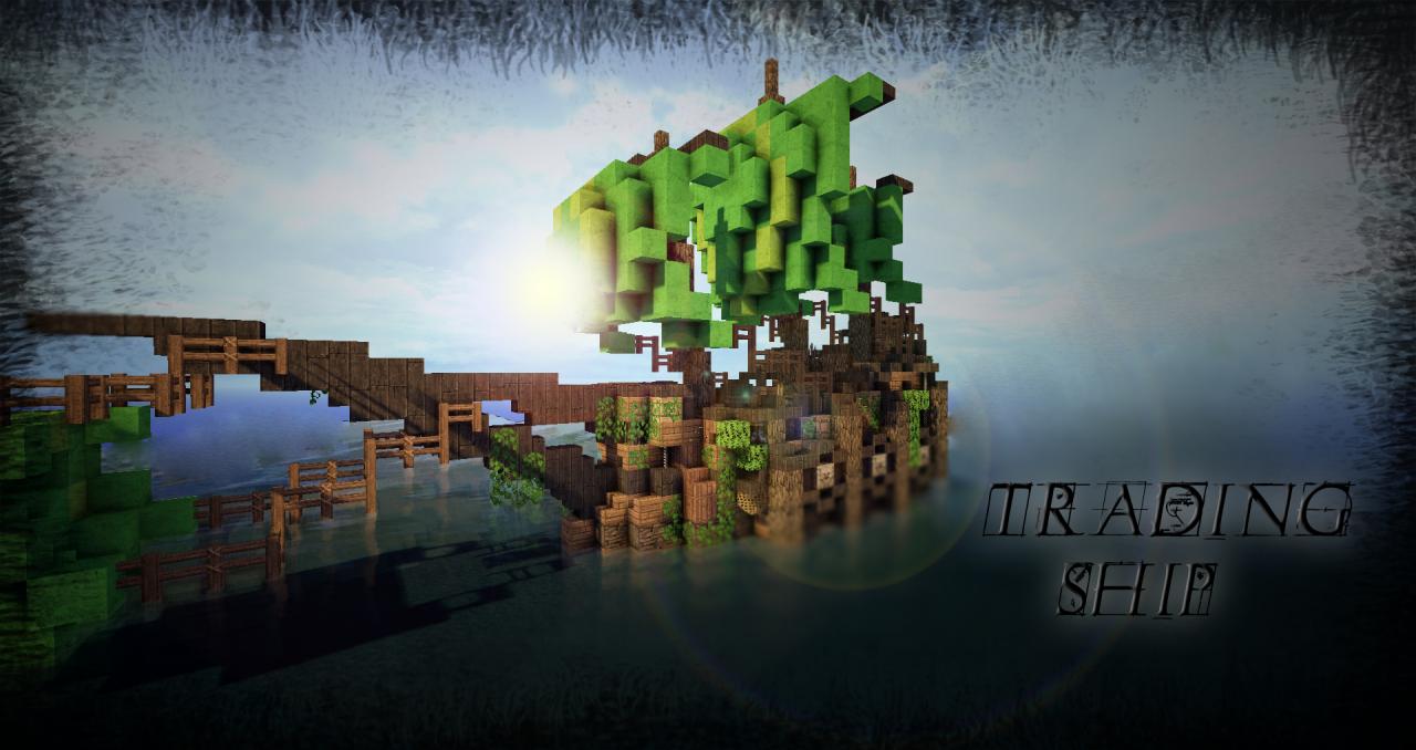 Medieval Trading Ship Minecraft Map