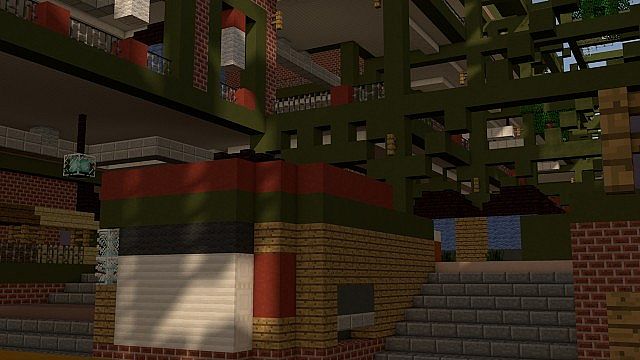 Call of Duty Ghost MAP Minecraft Map