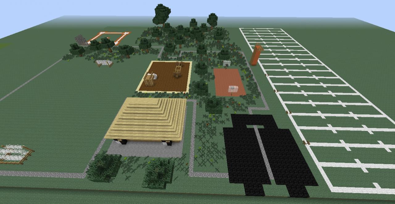 Park [Real Life Schematic Series] Minecraft Map