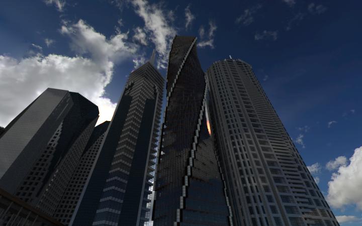 Twisting Tower Minecraft Map