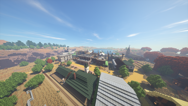 The Wild West in Minecraft (RDR) only Version 1.11.2 Minecraft Map