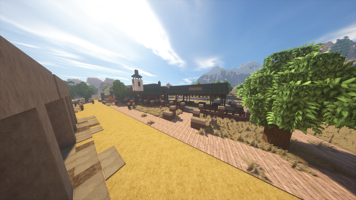 The Wild West in Minecraft (RDR) only Version 1.11.2 Minecraft Map