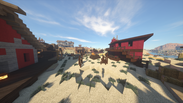 The Wild West in Minecraft (RDR) Minecraft Map