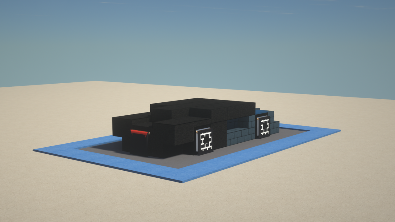 2016 Bugatti Chiron Minecraft Map