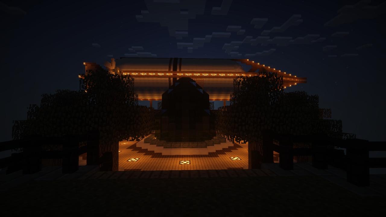 Flying server spawn with a steampunk theme Minecraft Map