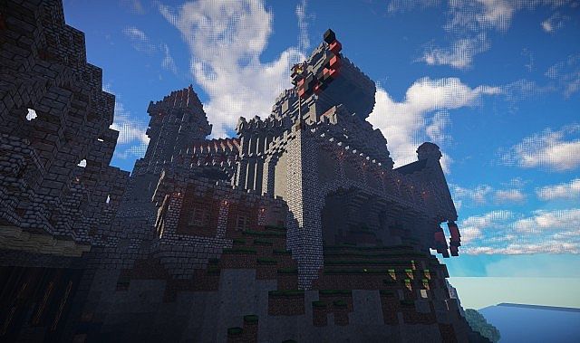 Cliff Fortress 2014 Minecraft Map