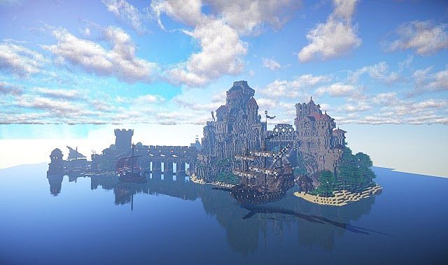 Cliff Fortress 2014 Minecraft Map