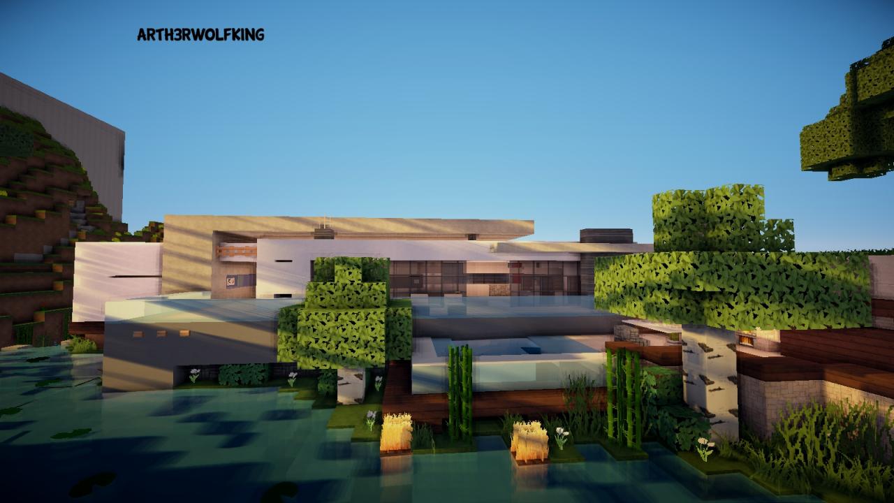 ~Slick~ Modern home by arth Minecraft Map