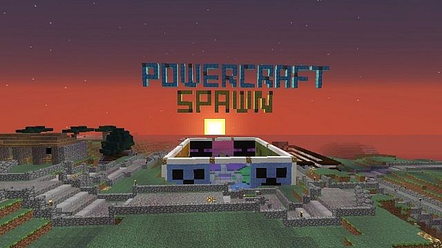 PowerCraft Server World Minecraft Map