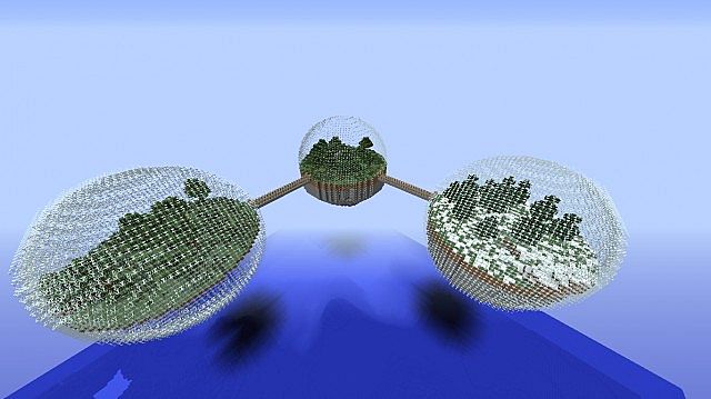 Biome Sphere PvP Minecraft Map