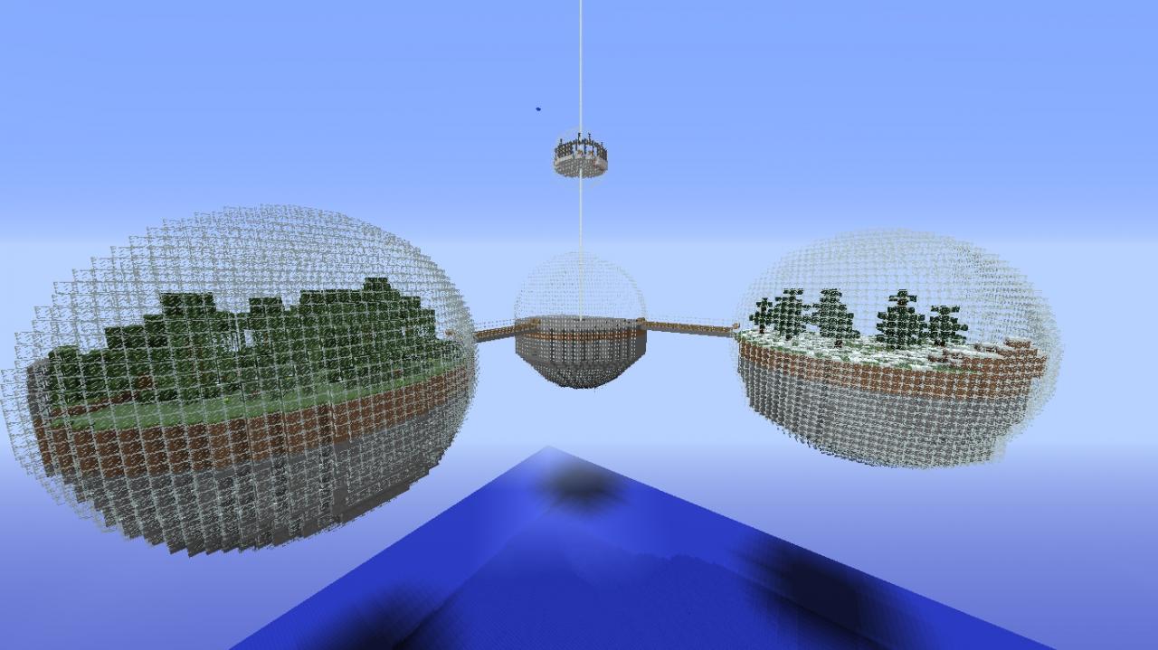 Biome Sphere PvP Minecraft Map