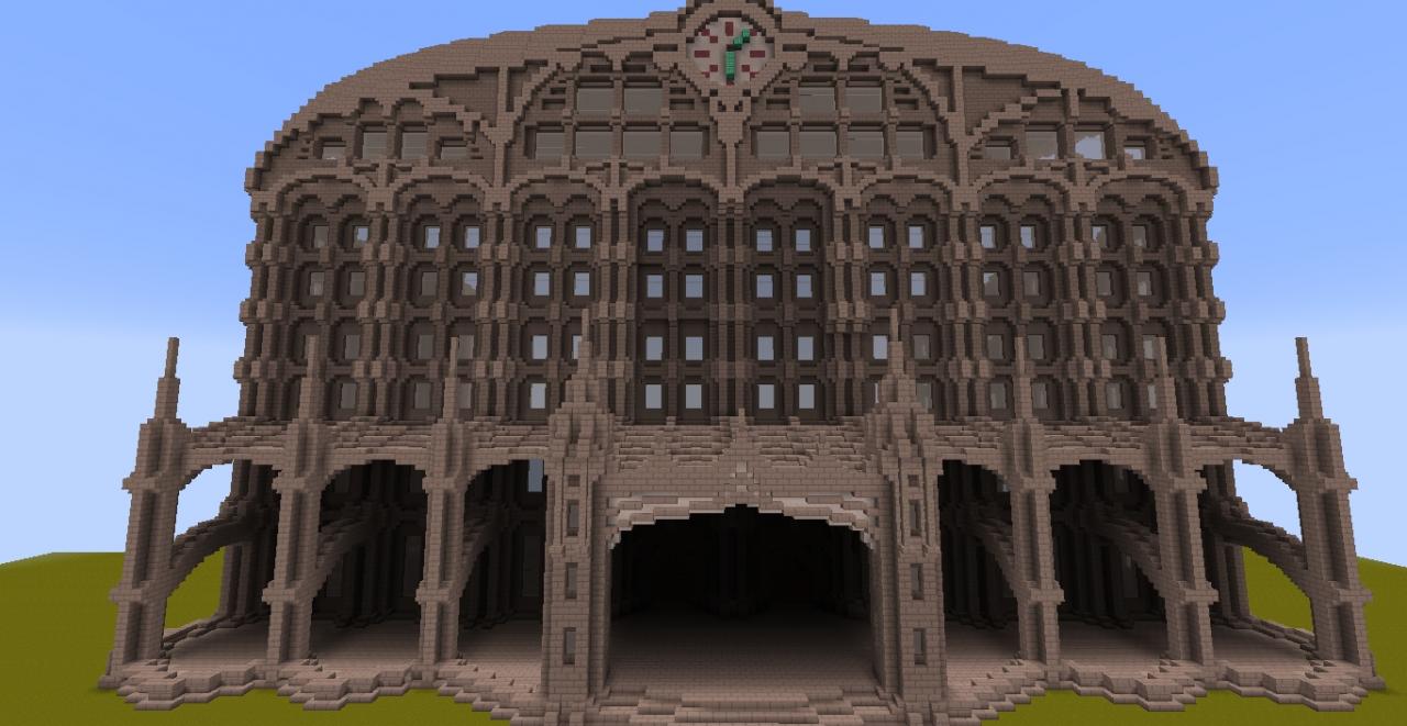 Train station Minecraft Map