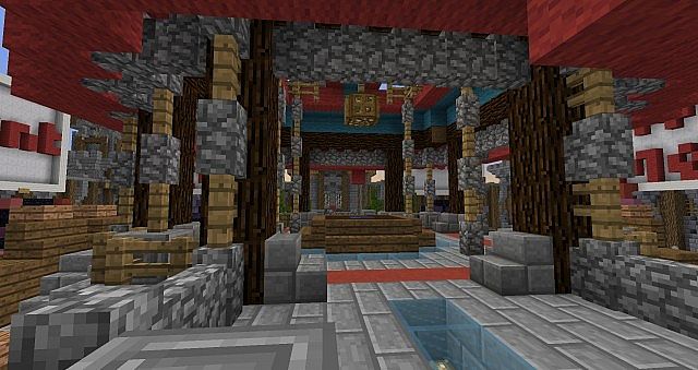 multi-use Server Spawn Minecraft Project