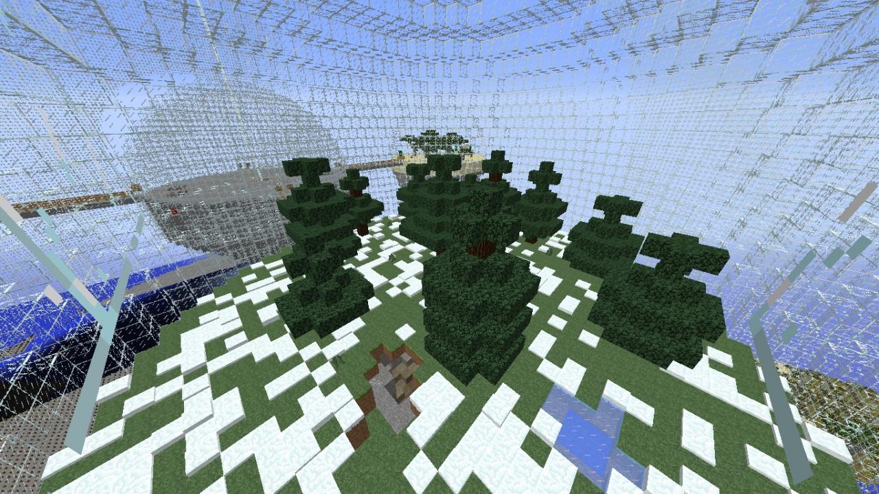 Biome Sphere PvP Minecraft Map