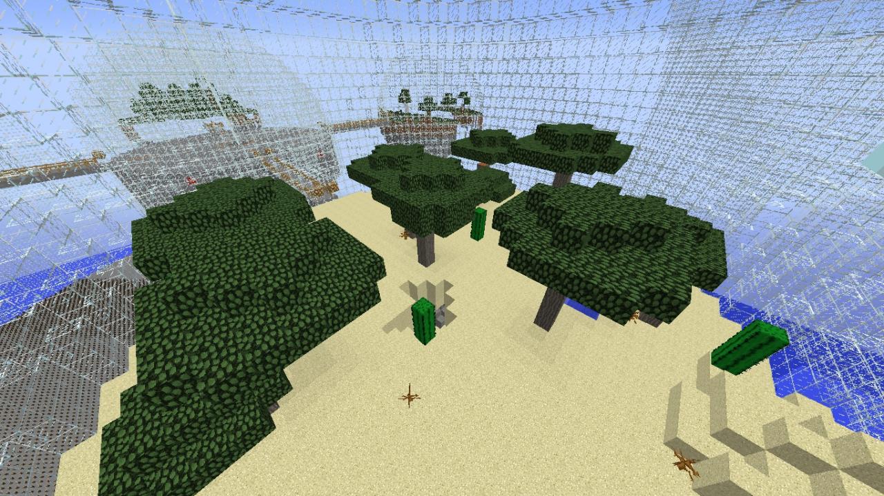 Biome Sphere PvP Minecraft Map