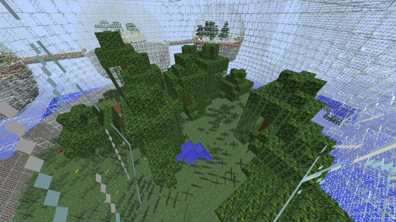 Biome Sphere PvP Minecraft Map