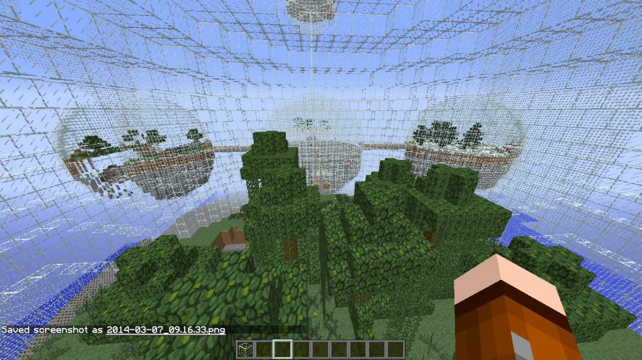 Biome Sphere PvP Minecraft Map
