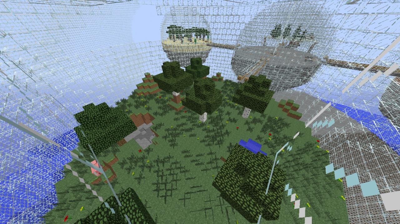 Biome Sphere PvP Minecraft Map