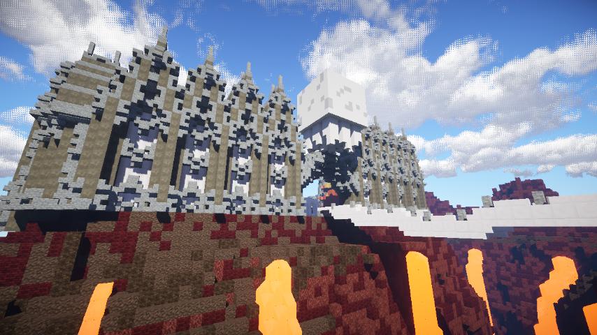 Nether - Small Factions Spawn [Download]? Minecraft Map