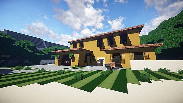 Spanish Colonial House Minecraft Map