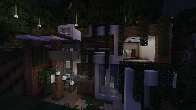 Modern Luxury Home Minecraft Map