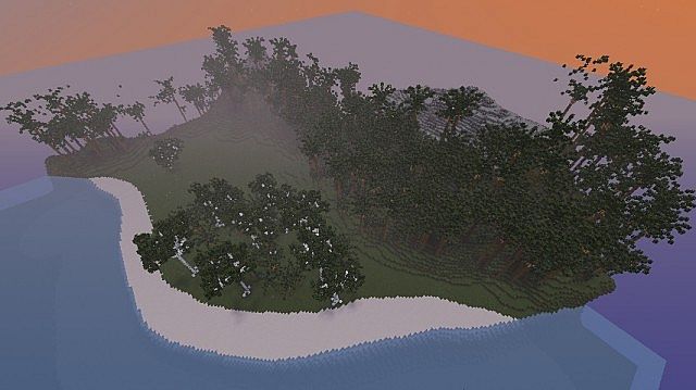 Tropical Island Minecraft Map