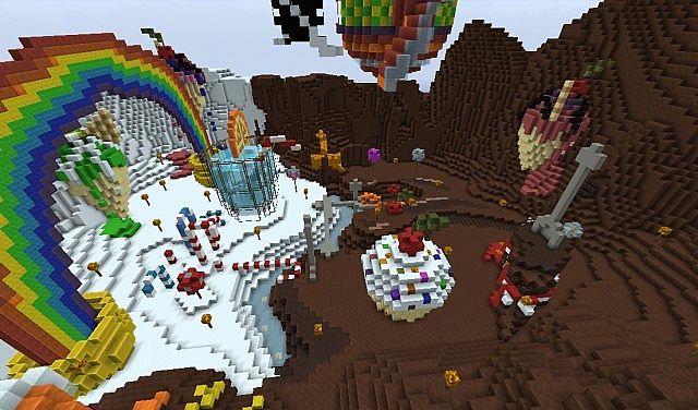 Candy Mob Arena - Willy Wonka Classes Minecraft Map