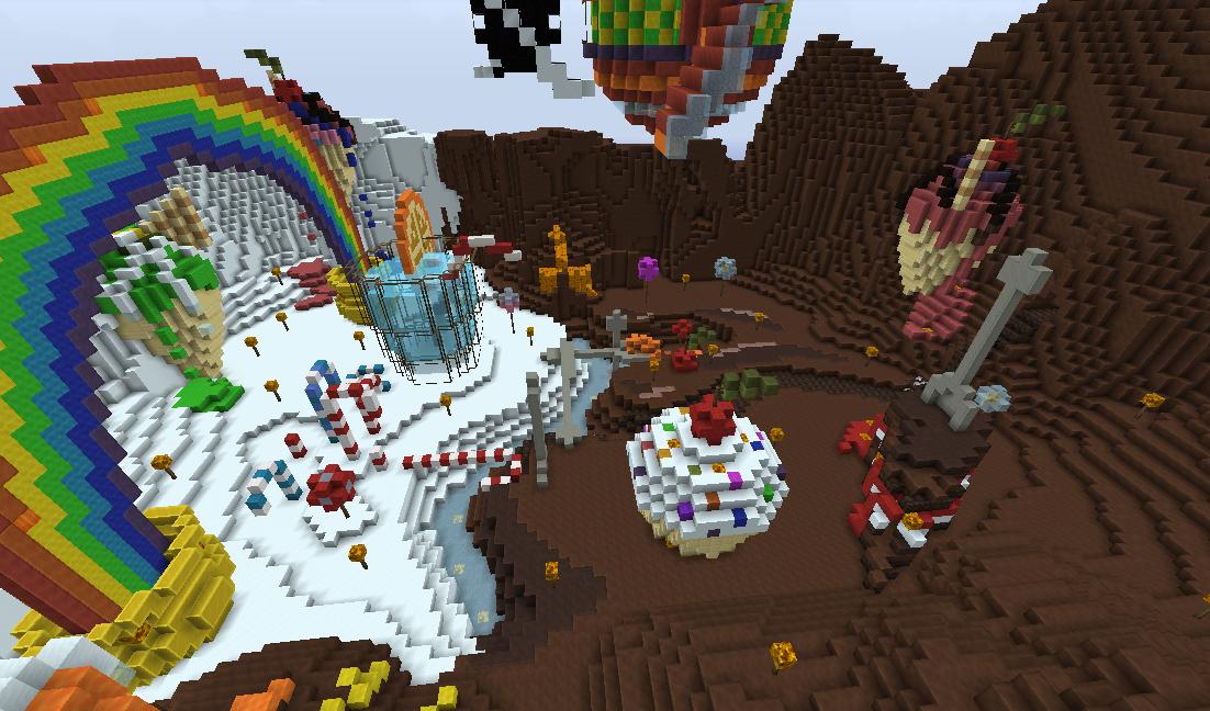 Candy Mob Arena - Willy Wonka Classes Minecraft Map