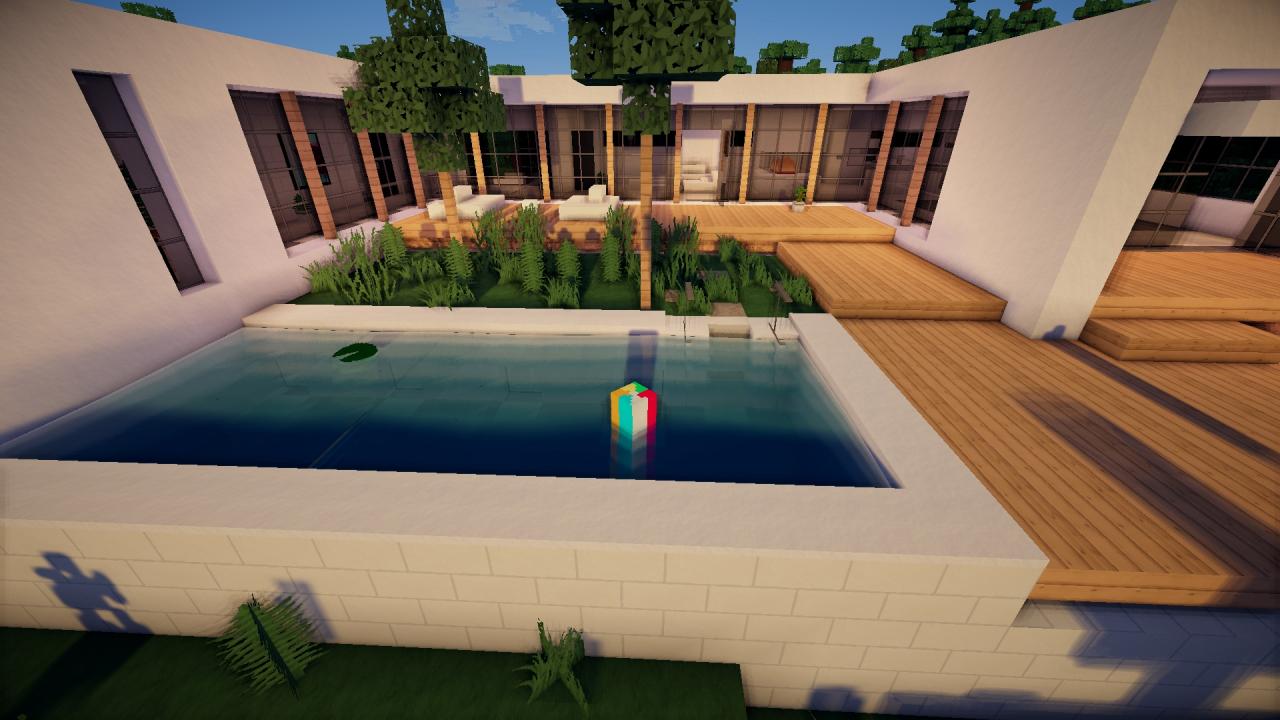 "Inflow" [Minimal Lakeside House] Minecraft Map