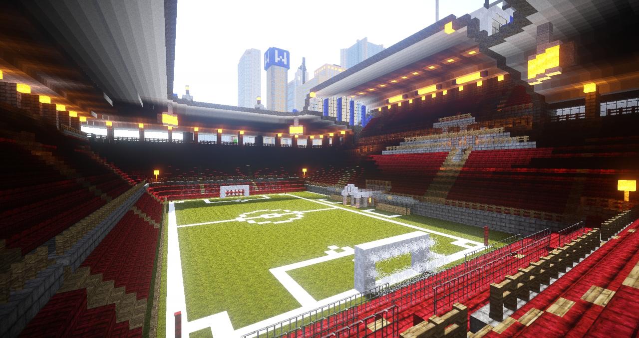 Football Stadium Minecraft Map
