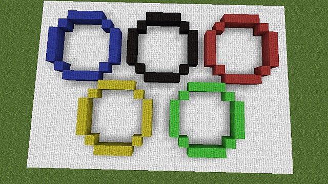 The Olympic Rings Minecraft Map