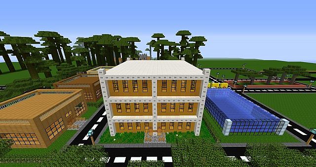 My old library Minecraft Map