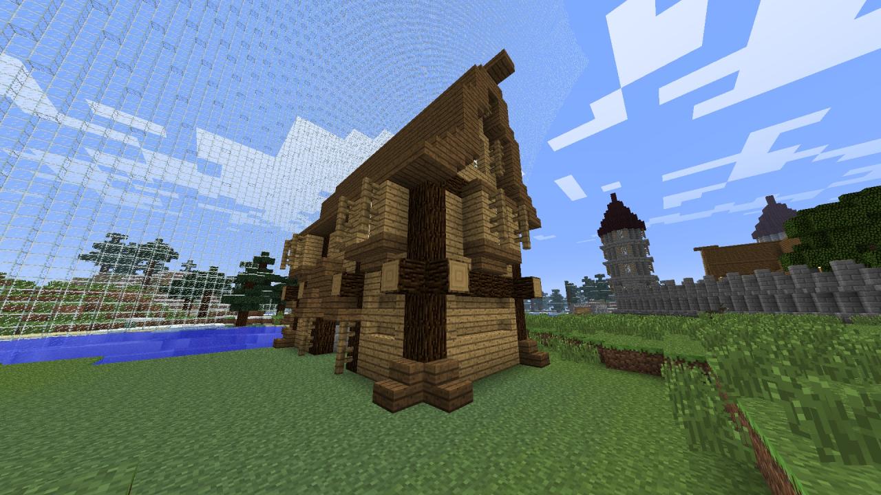 Medieval Water Mill Minecraft Map