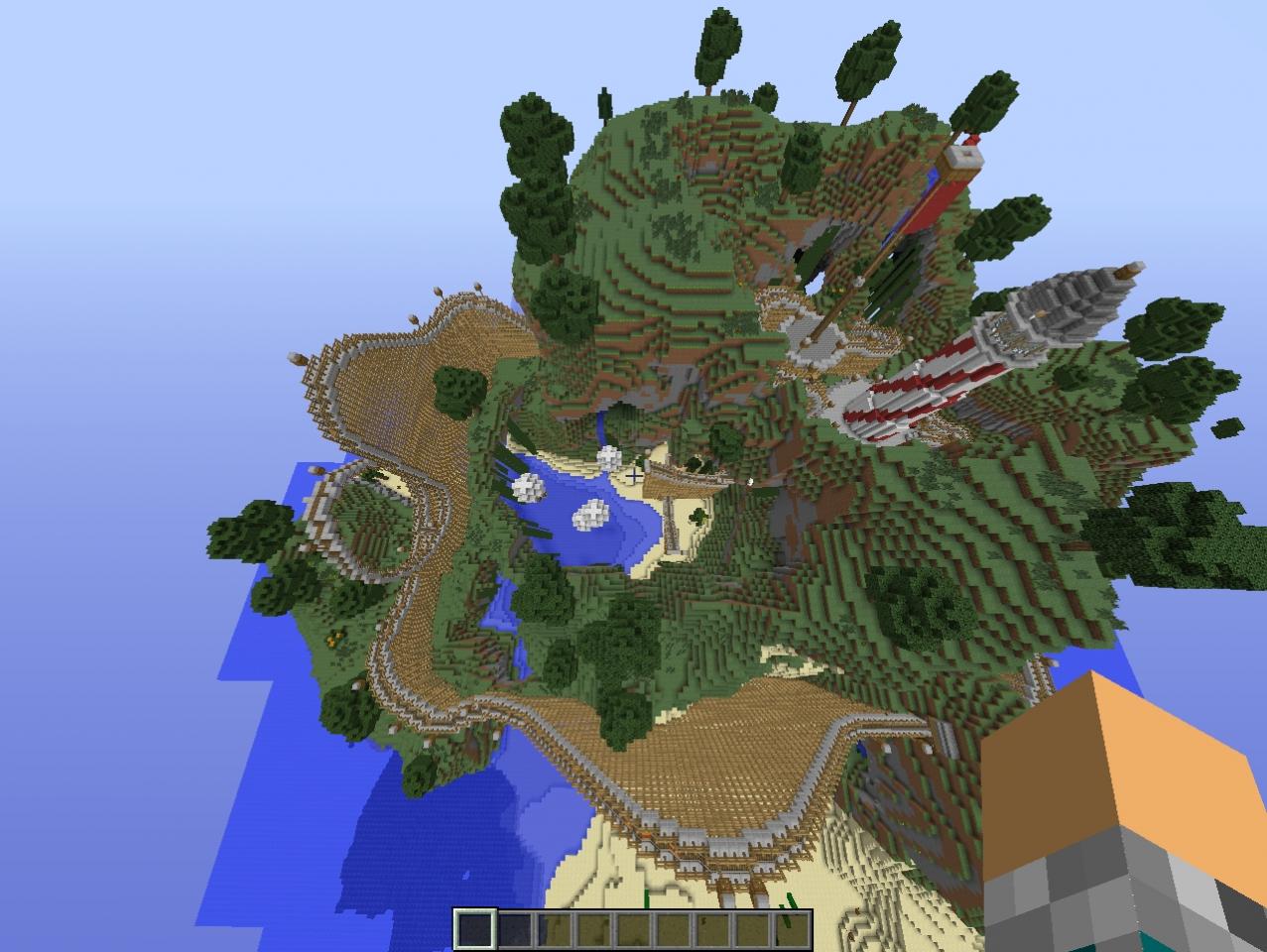 Roller Coaster Minecraft Map
