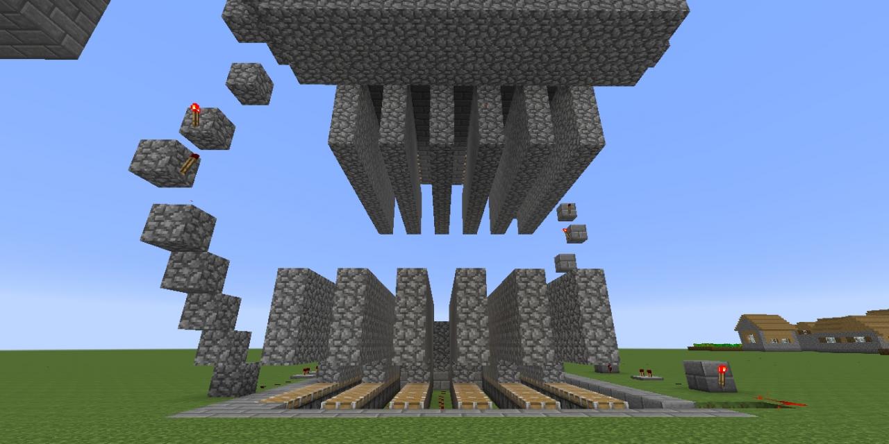The Cobbler- Generates a 11x12x13 Cobblestone Block! Minecraft Map