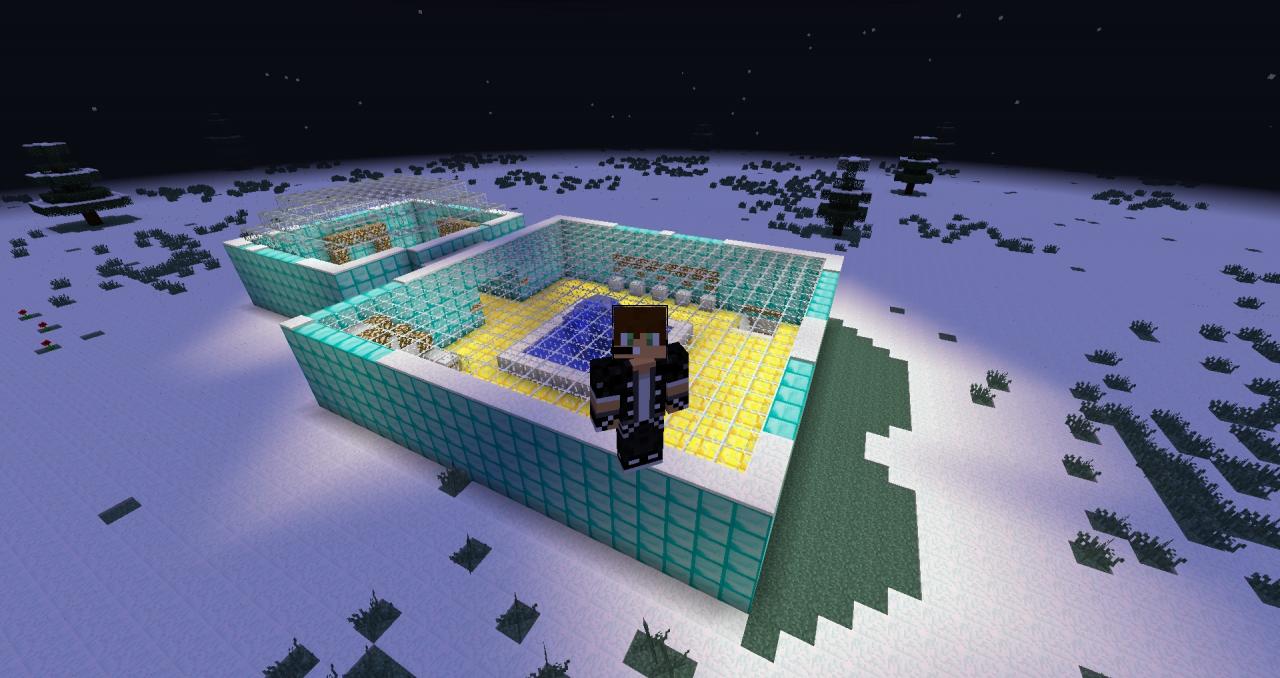 Server spawn area: Average spawn Minecraft Map