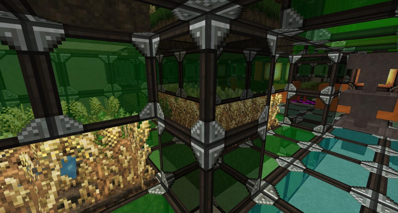 Vault-tec glass edition [Creative-Node Contest] Minecraft Map