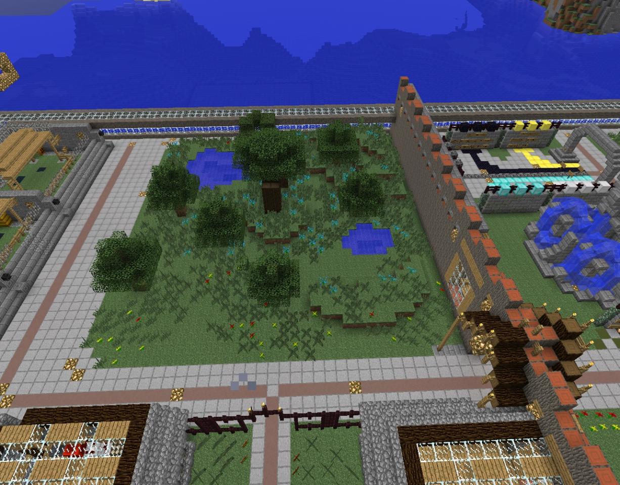 Server Spawn (now includes download schematic) Minecraft Map