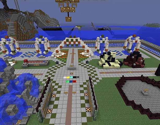 Server Spawn (now includes download schematic) Minecraft Map