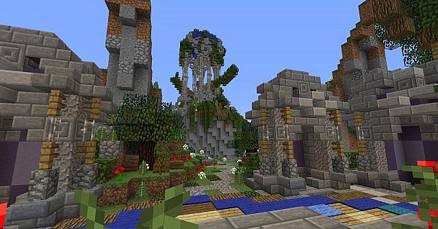 A Creative Spawn for SnapCraft! Minecraft Map