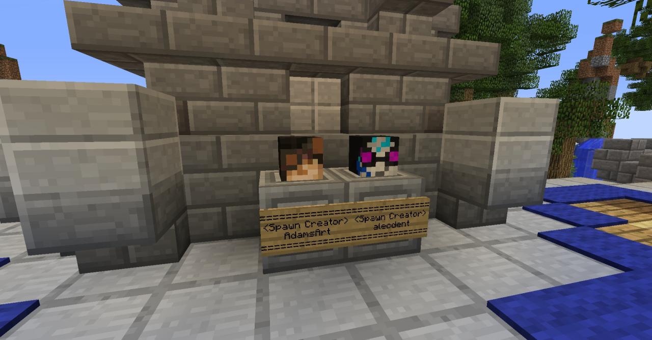 A Creative Spawn for SnapCraft! Minecraft Map