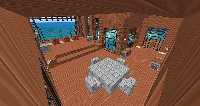 Tropical Island and House Minecraft Map