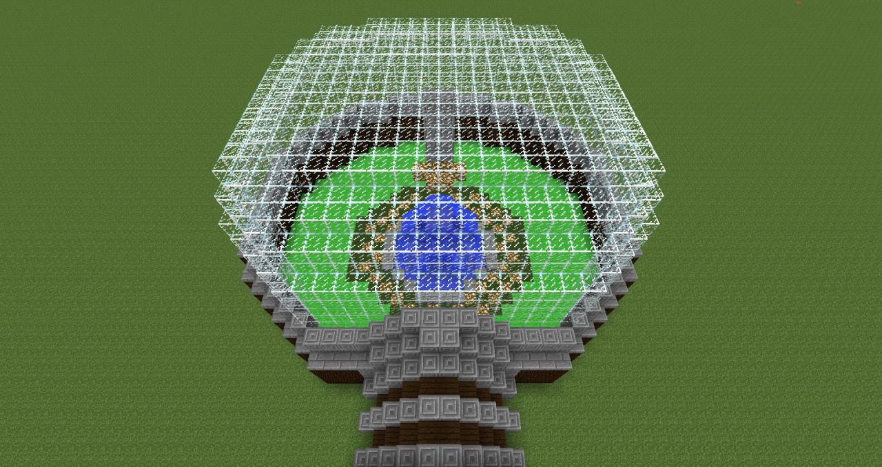 Giant Glass Bowl and more Minecraft Map
