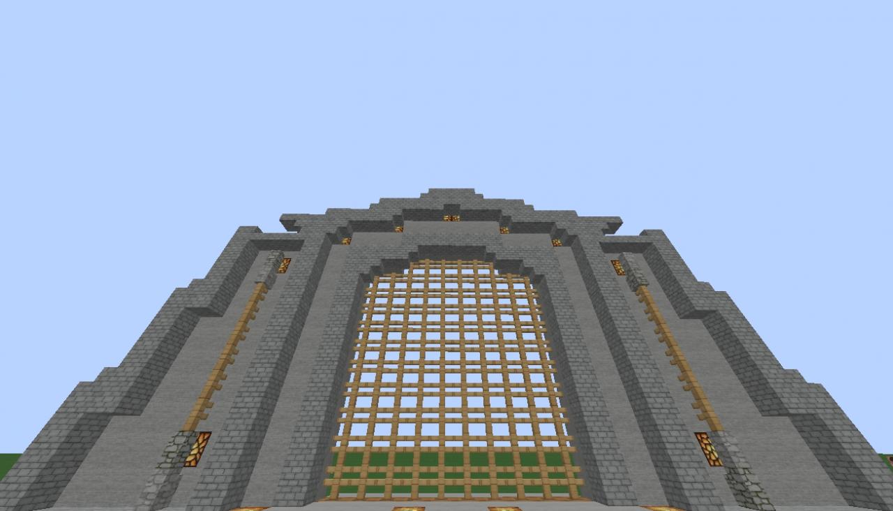 Door Of An Medieval Castle Minecraft Map