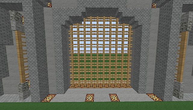 Door Of An Medieval Castle Minecraft Project