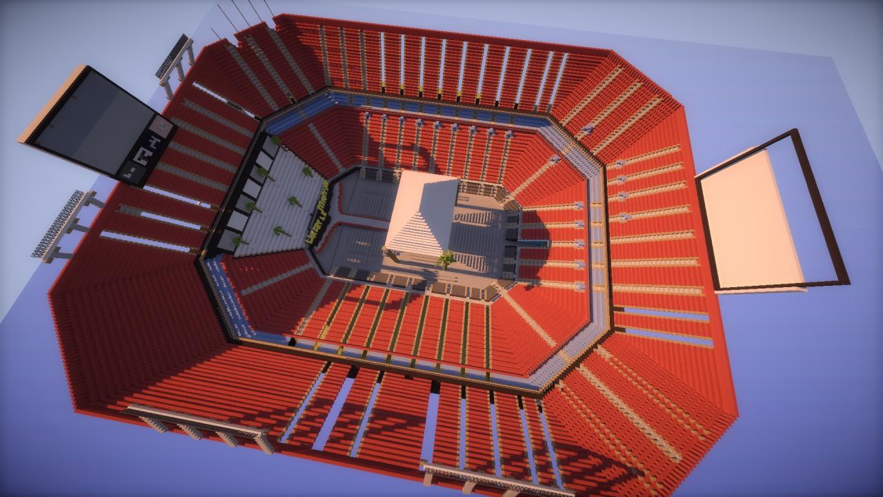 WrestleMania XXVIII (28) Stadium Minecraft Map