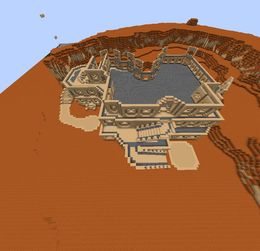 Sand Mansion Minecraft Map